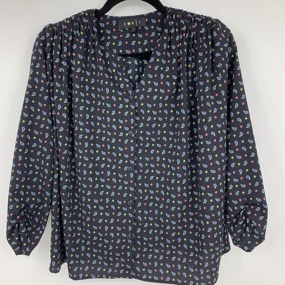 Corey Lynn Calter | Tops | Corey Lynn Calter 2 Blouse Button Front ...